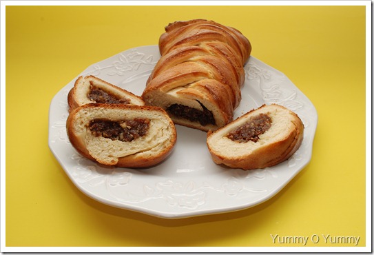 Plaited Prune Bread | Yummy O Yummy